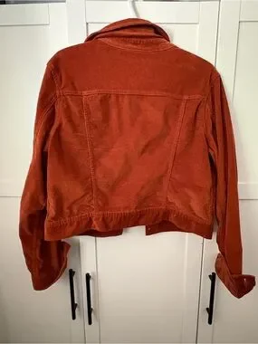 Joe Fresh | Jackets & Coats | Joe Fresh Burnt Orange Corduroy Bomber ...